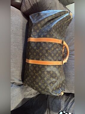 Louis Vuitton | Bags | Louis Vuitton Monogram Canvas Travel Duffle With ...